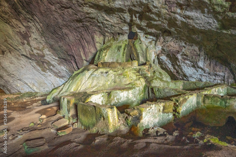 The cave is situated in Killik location of Ahirtas village at ...