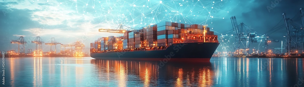 Advanced logistics network, global supply chain optimization ...