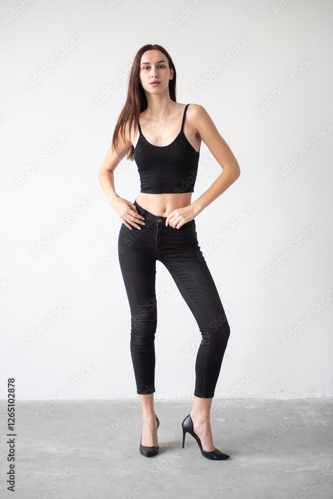 Professional model test shoot for agency submission. Natural beauty ...