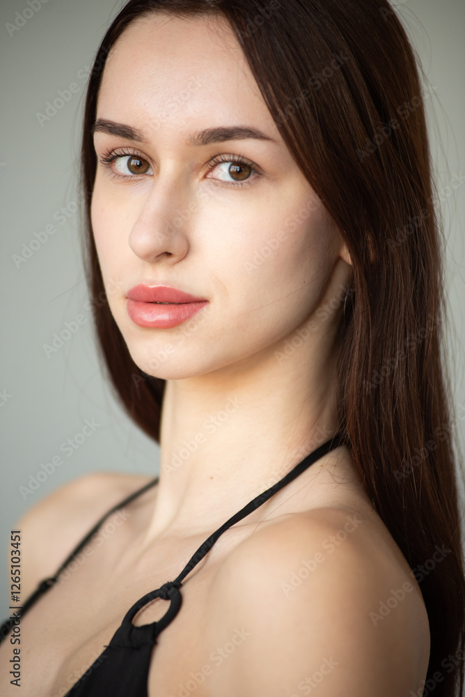 Professional model test shoot for agency submission. Natural beauty ...
