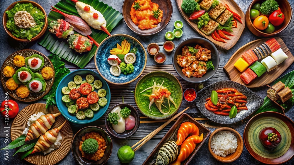 Delicious Journey: A Culinary Map of Japan, Featuring Traditional ...