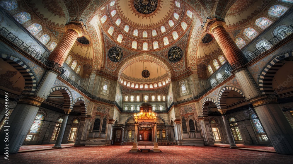 The Süleymaniye Mosque (Turkish: Süleymaniye Camii, Turkish ...