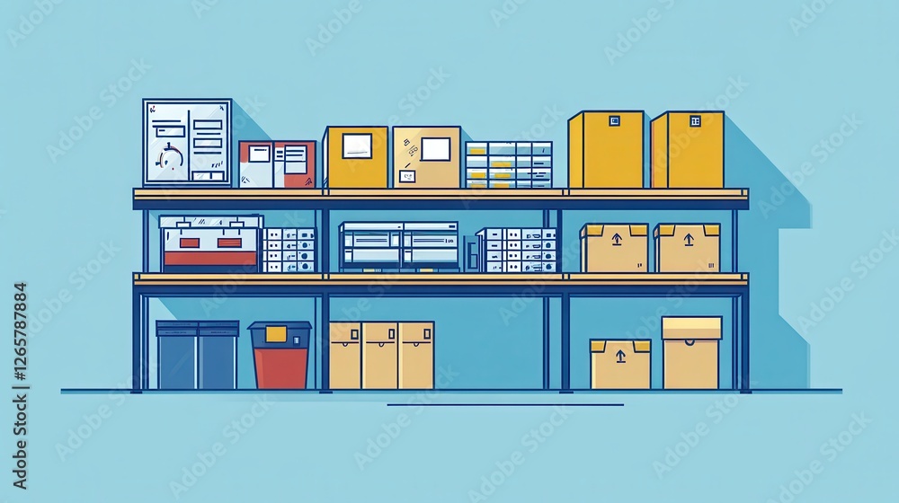 Kanban inventory management system with quality control and ...