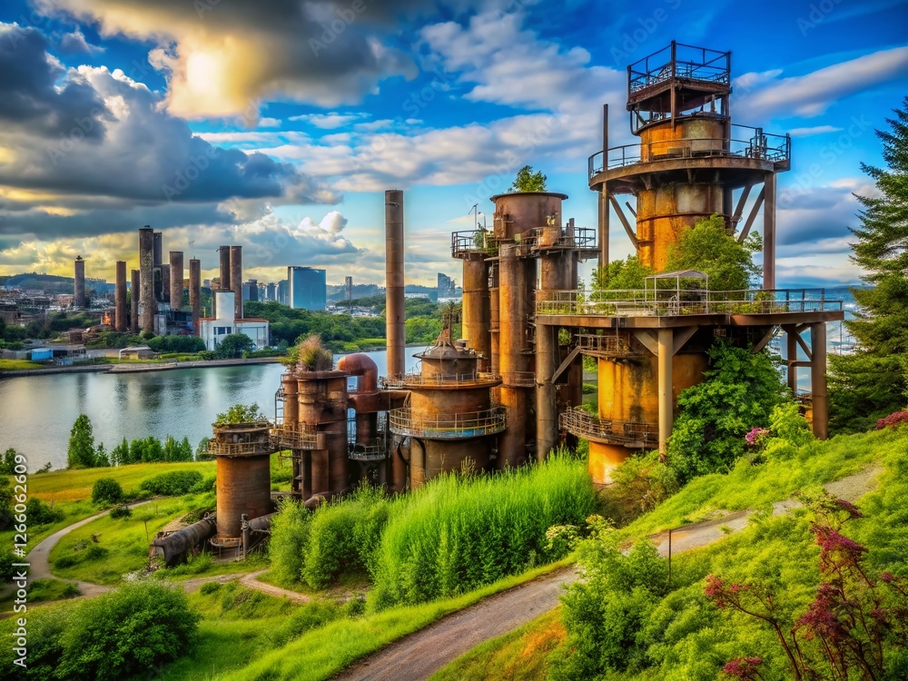 Seattle Gas Works Park: Former Oil Plant Ruins, Industrial History ...