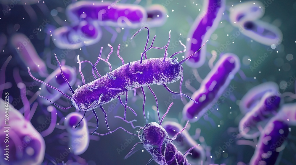 Bacterial gastroenteritis, a common illness caused by various bacteria ...