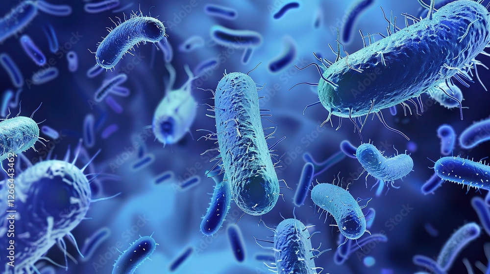 Bacterial gastroenteritis, a common illness caused by various bacteria ...