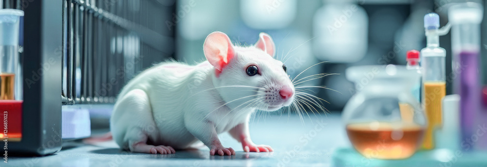 banner World Day for the Protection of Laboratory Animals. a white ...