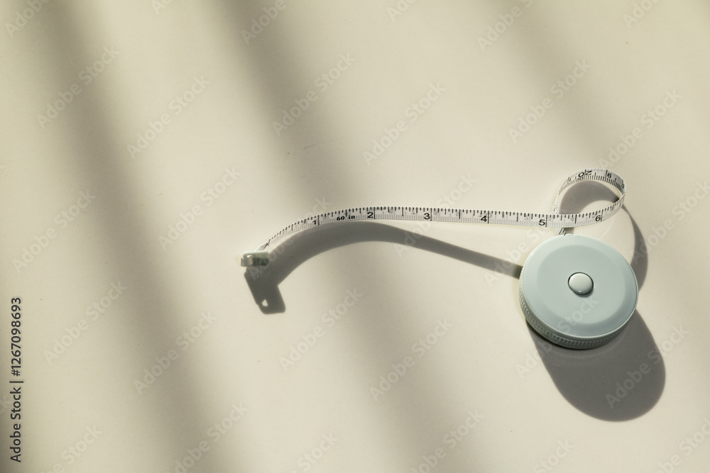 Measuring tape means measuring the size of objects, clothes and bodies ...