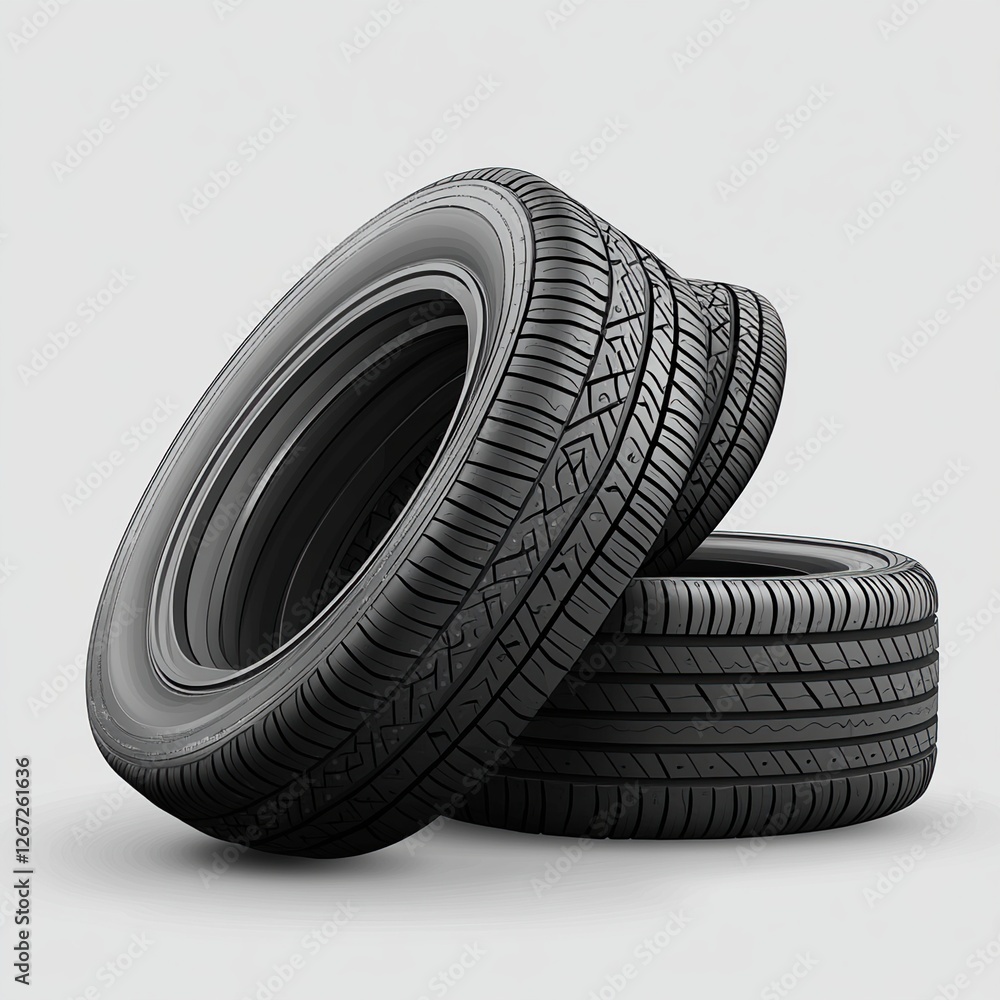 Exploring Tire Tread Patterns: A Detailed Look at Car Tire Designs and ...