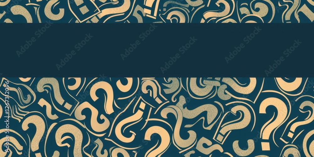 Background with a pattern of question mark. seamless pattern wallpaper ...