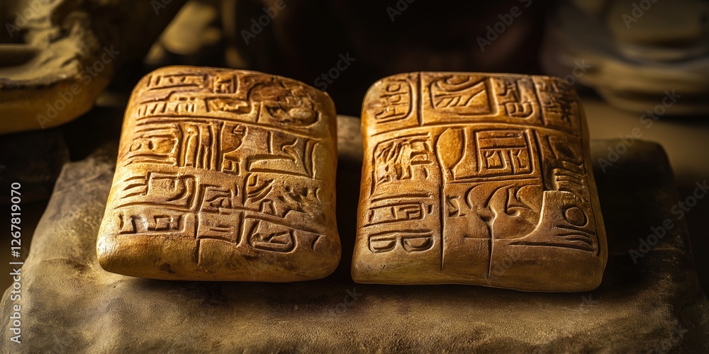 Ebla Tablets: Unveiling Ancient Echoes of Sodom and Gomorrah Stock ...