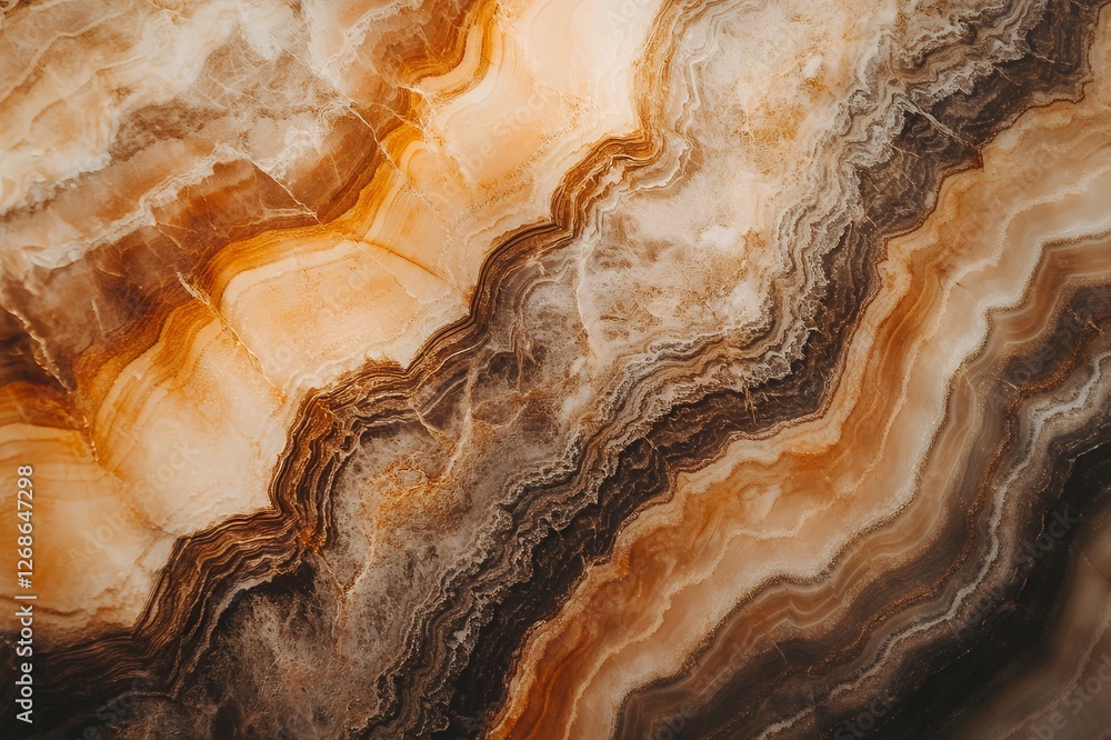 Stunning Brown and Beige Onyx Marble Texture Background Image High ...