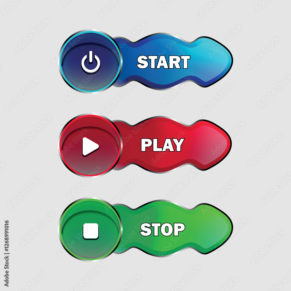 Ui interface set , HUD - futuristic user interface elements for GUI, UI ...