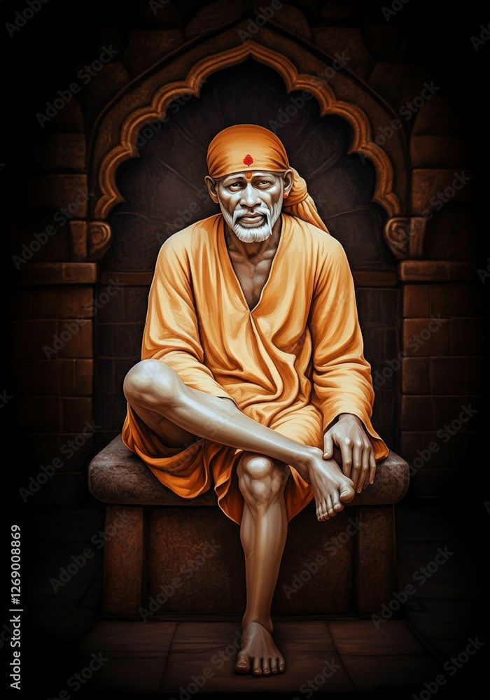 Sai Baba Stock Photo | Adobe Stock