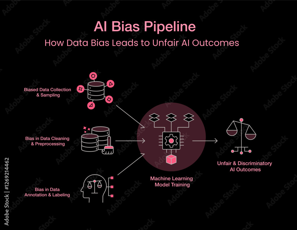 AI Bias Pipeline – Understanding How Data Bias Leads to Unfair AI ...