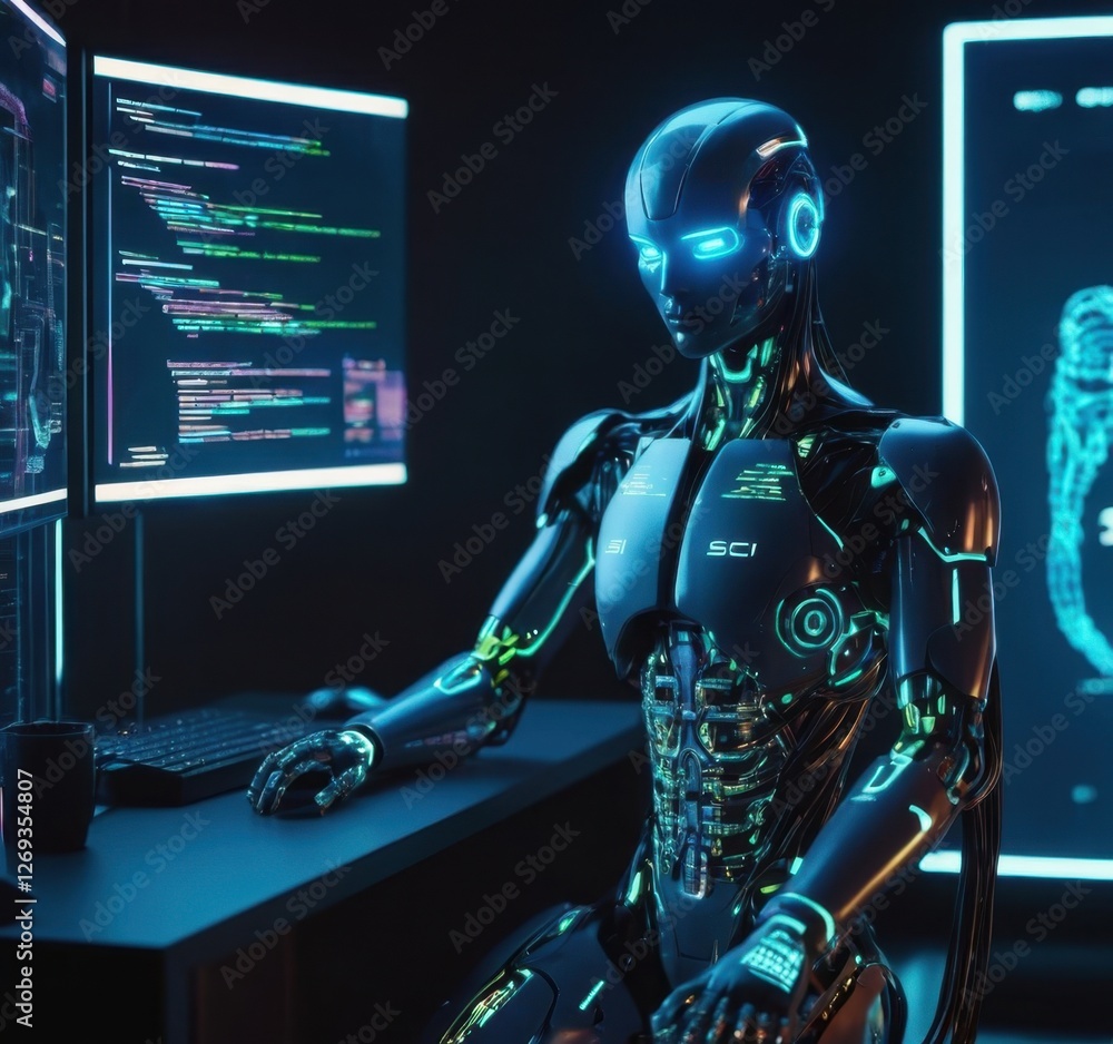 Humanoid AI robots show that in the future they will play a role in ...