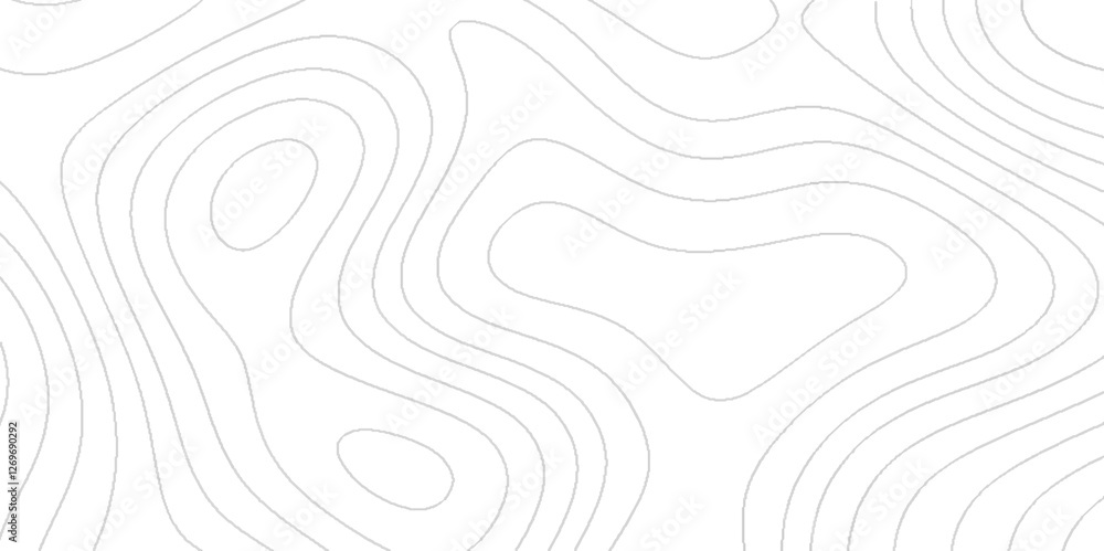 Modern design of line geometric background with topography, Abstract ...