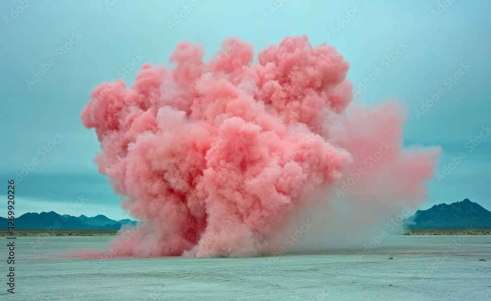 Explosions of bombs and shells. Reconstruction of World War II battles ...