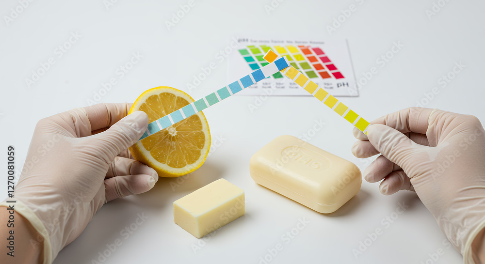 Testing Acidity: Lemon pH vs. Soap pH with Litmus Paper. Science ...