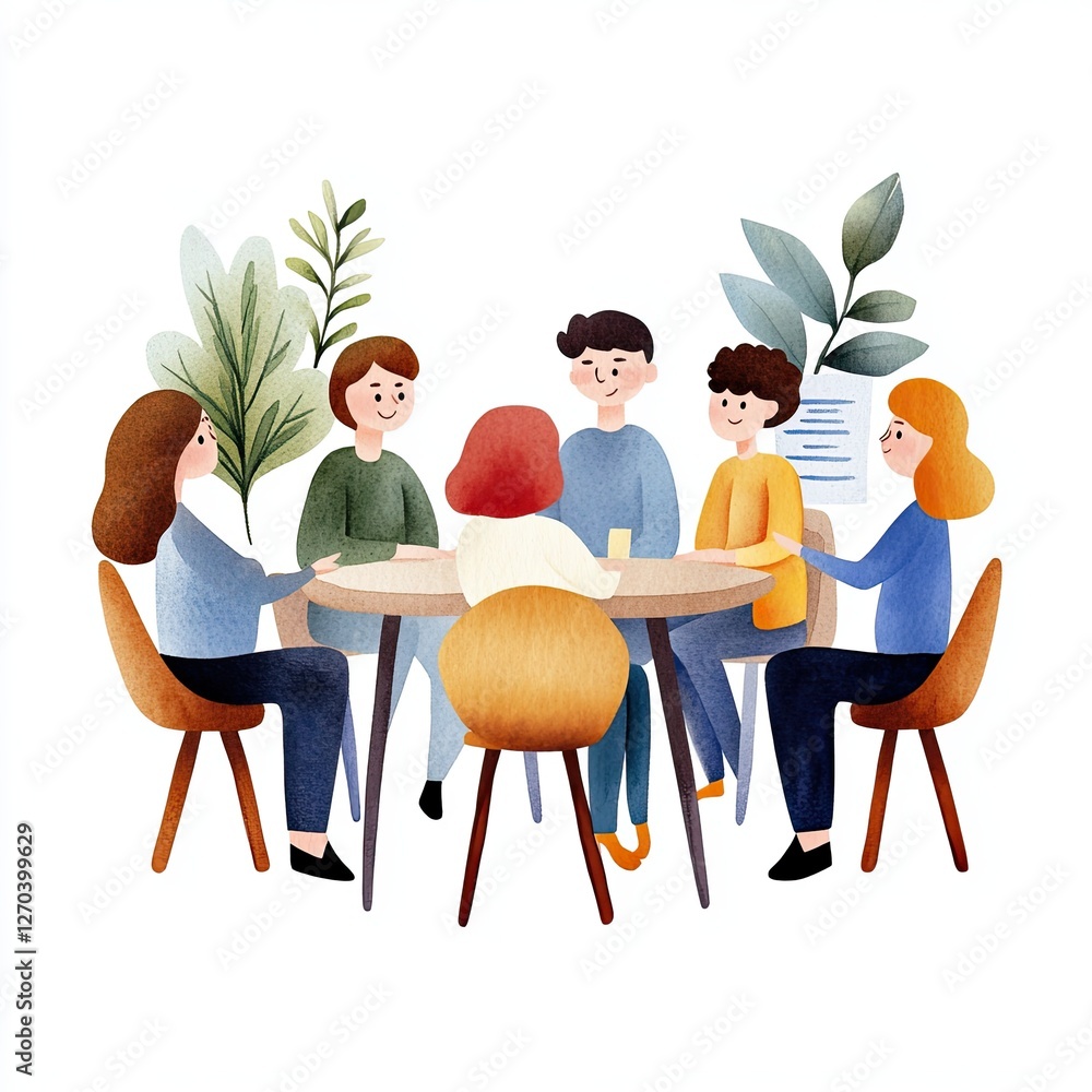 Ieadership communication for trust-building A diverse group of six ...