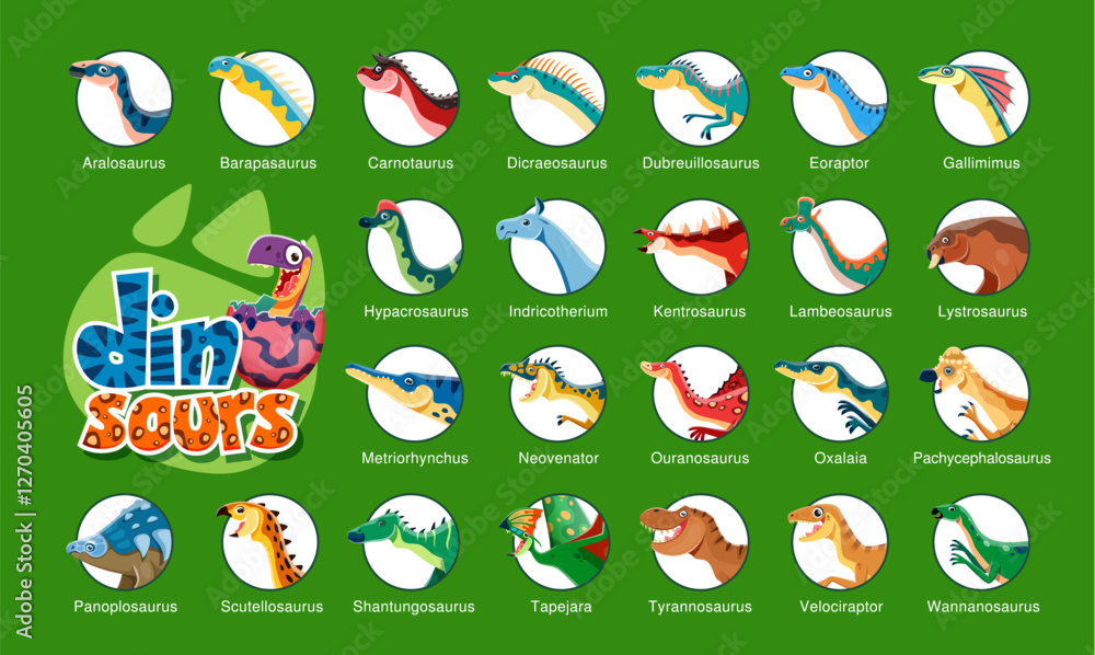 Cartoon prehistoric dinosaurs infographics of dino animals evolution ...