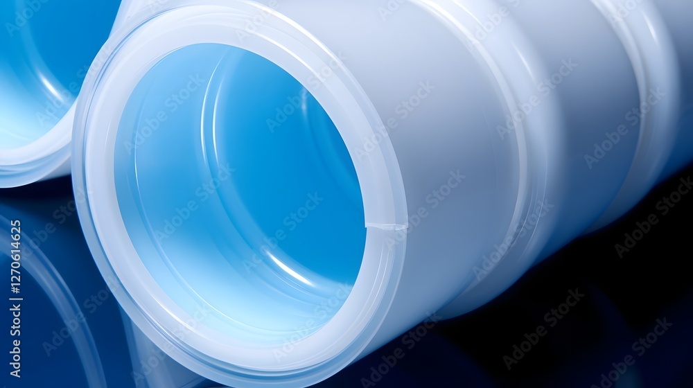 Stock-Illustration „Cutaway cross sectional view of a PVC pipe ...
