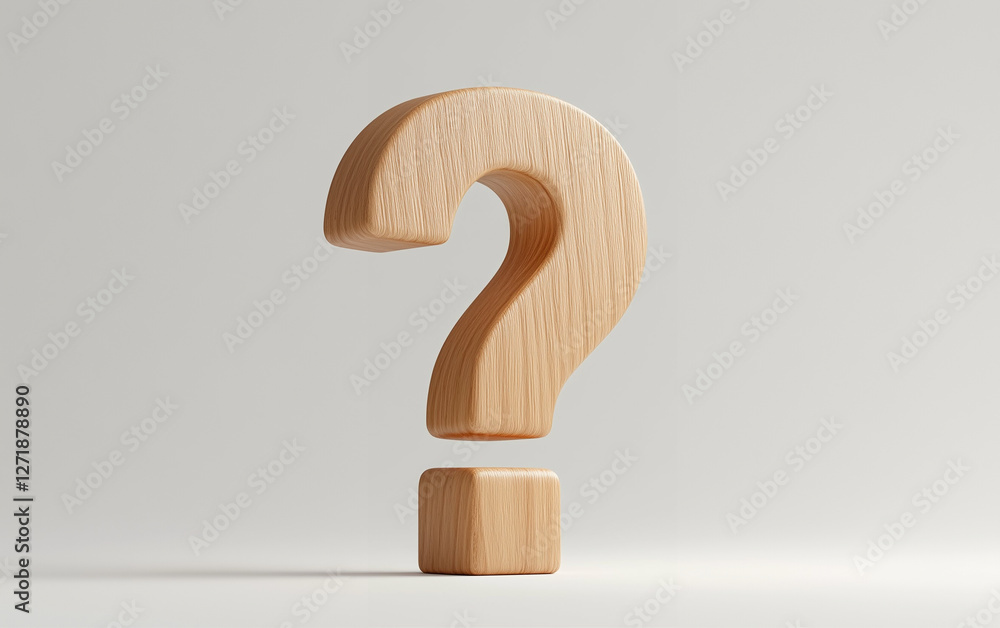 Wooden question mark graphic resource. Question mark made of wood on a ...