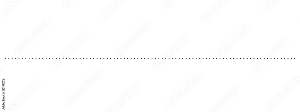 Black dashed and dotted line pattern, broken linear design, seamless ...