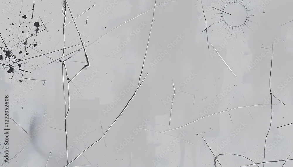 Dirt, grime and scratch overlay on transparent background. Old surface ...