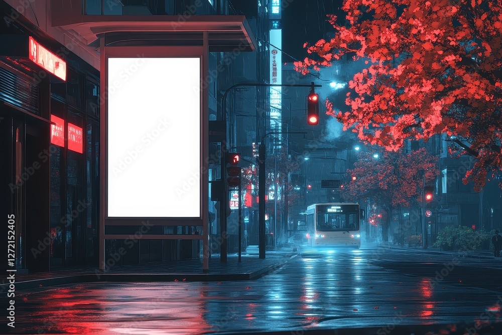 Billboard mockup city outdoor poster blank street ad sign digital. Mock ...