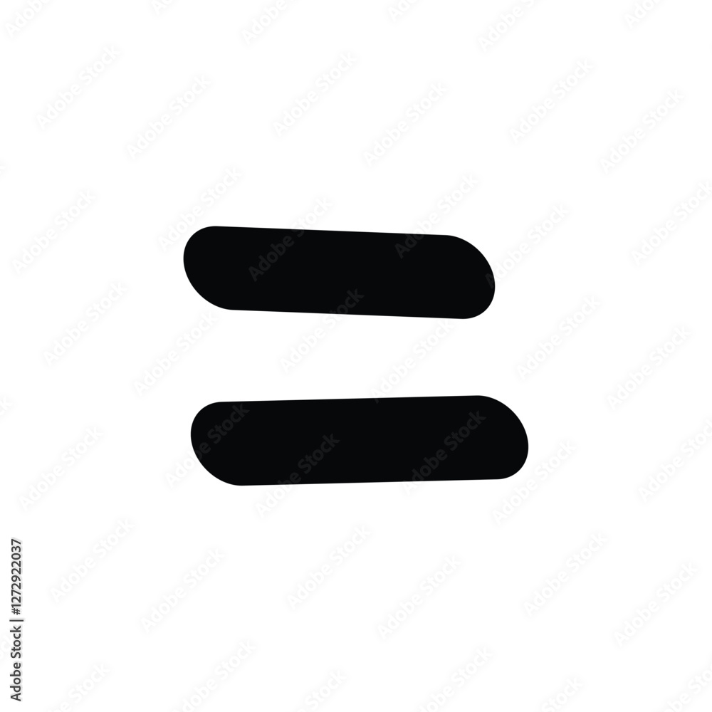 Vector de Stock Equal sign vector illustration, equal sign clip art ...