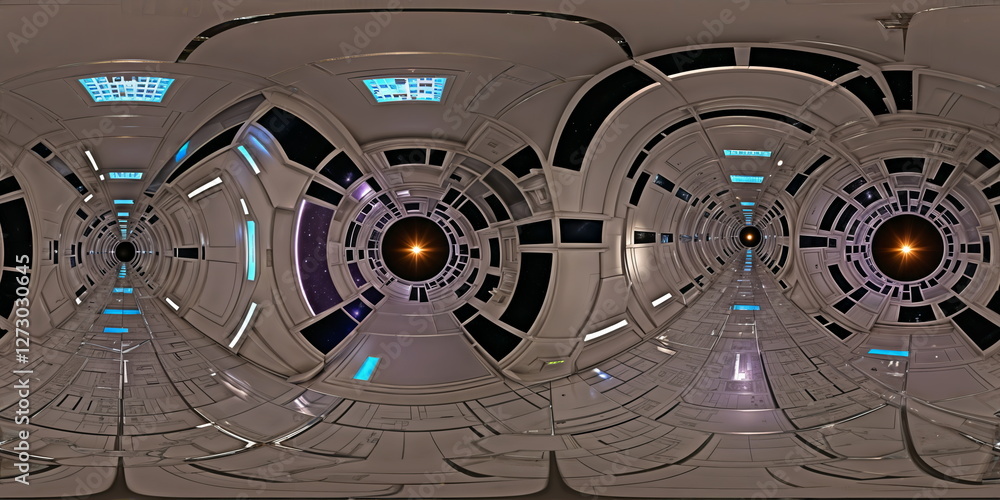 Full 360 degrees seamless spherical panorama HDRI equirectangular ...