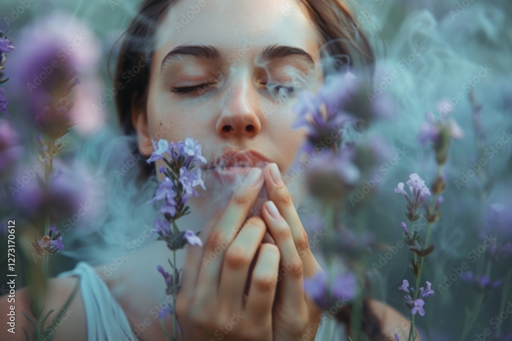 Olfactory perception : sense of smell, aromatic detection, nasal ...