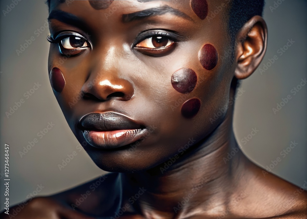 Cupping therapy's circular marks: a before & after view of the healing ...