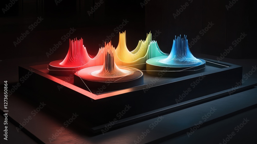 Abstract representation of a quantum measurement process with ...