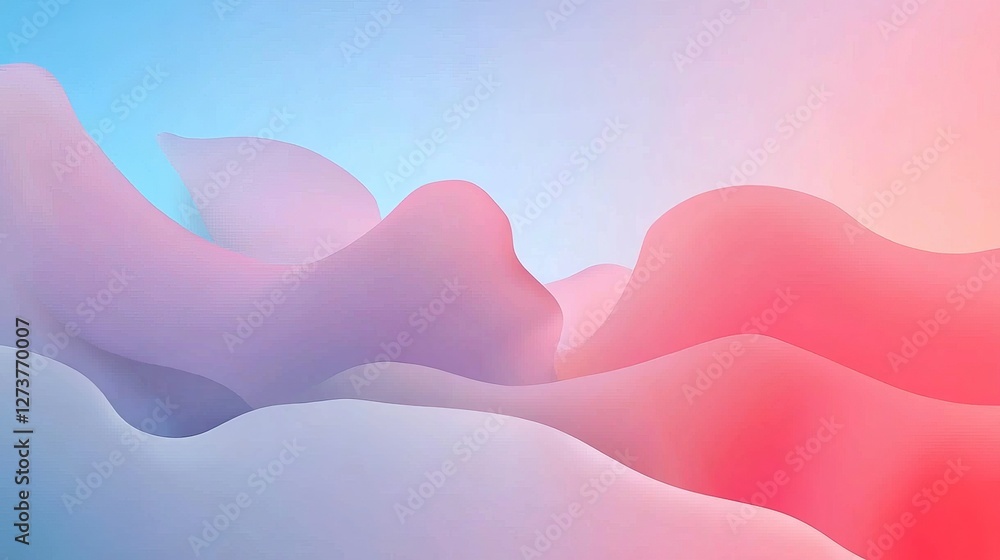 Rainbow trippy visuals with an iridescent fluid texture and liquid ...