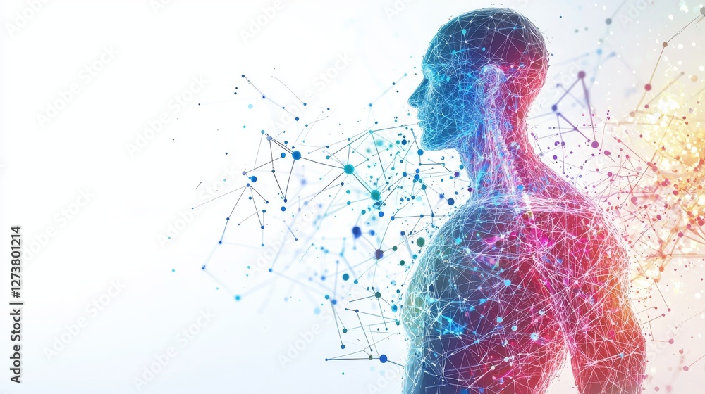 Meridians: Energy Flow Paths Linking Body Parts, High-Resolution ...