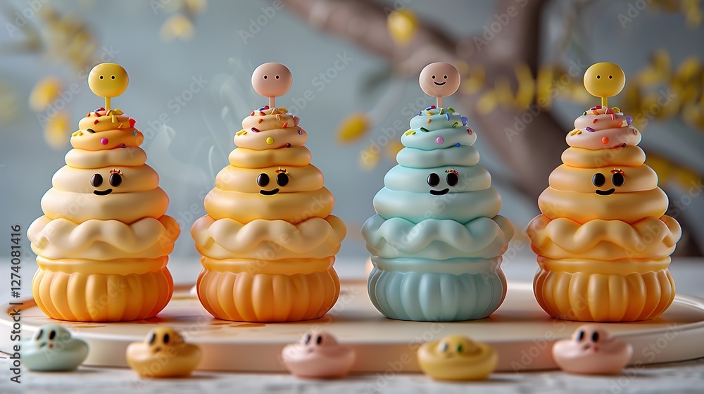 Smiley birthday emoji vector set. Smileys emoticon birthday party icon ...