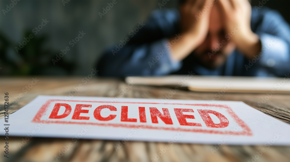 Individual experiences disappointment after loan application is ...