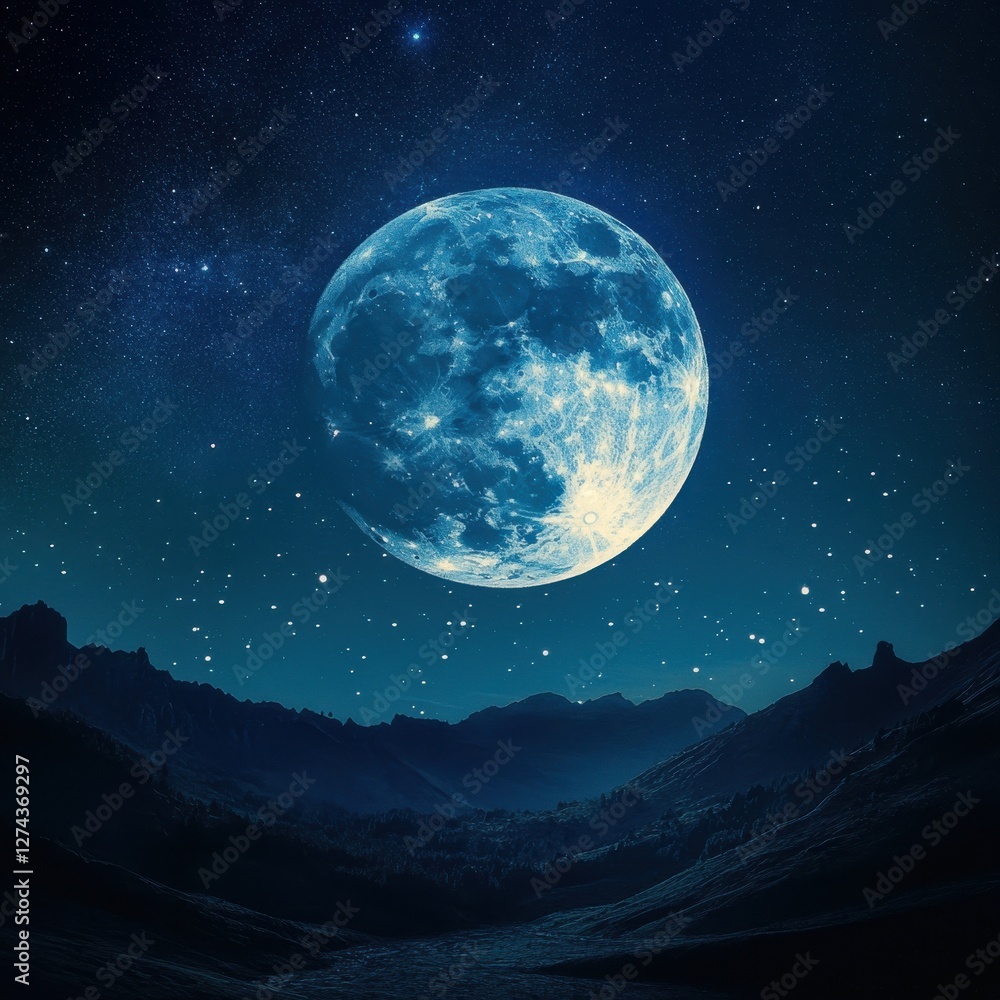 Moonthemed image for Prophets birthday social media post - Ramadan 2025 ...