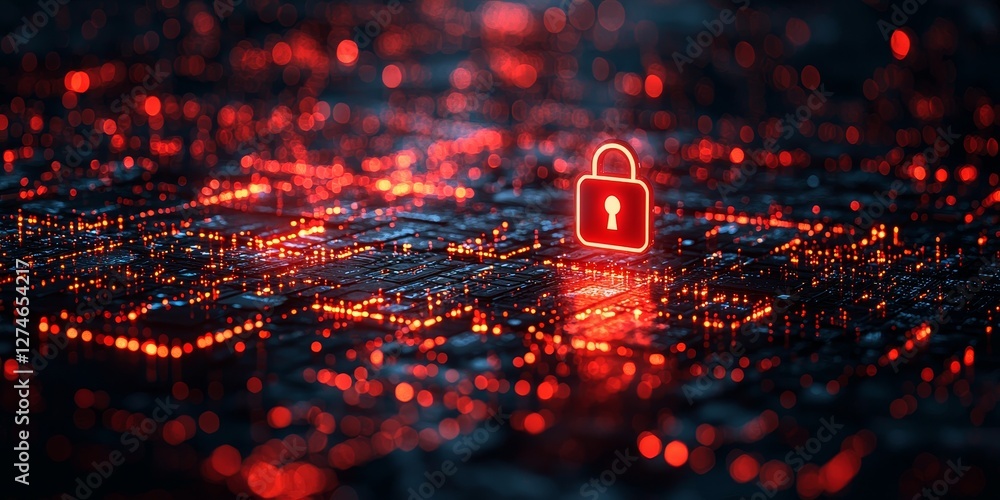 Cybersecurity browser extension preventing phishing attacks Stock ...