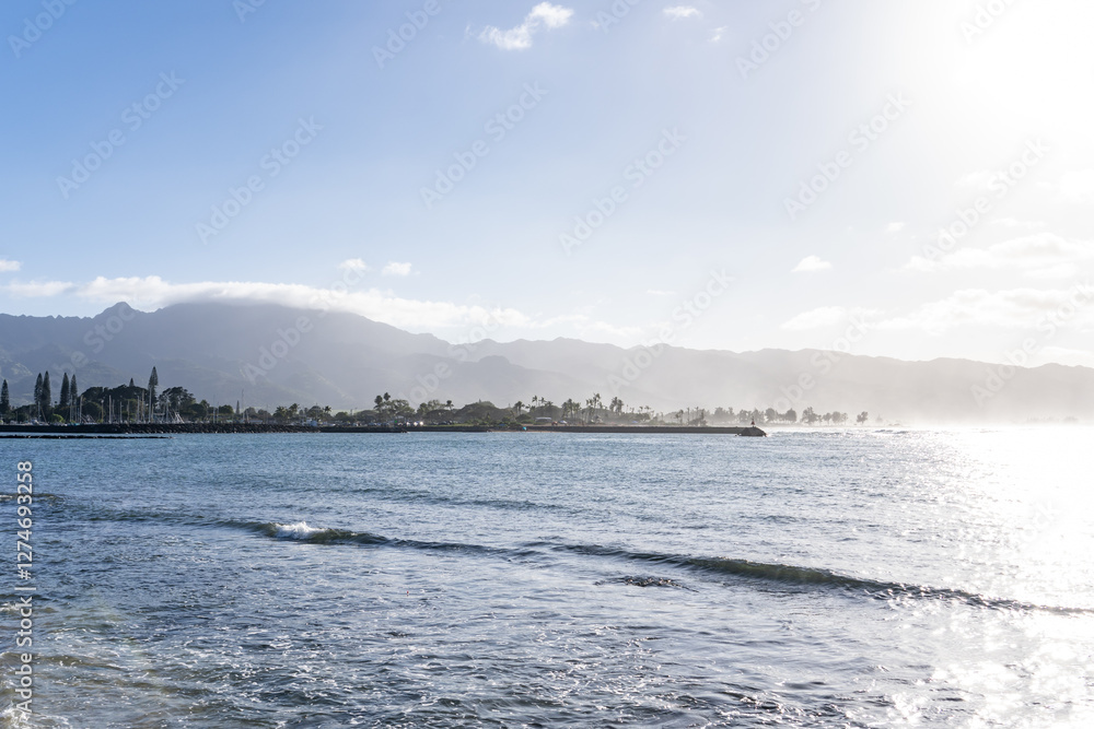 Haleʻiwa Bay / Haleʻiwa Beach Park, North Shore of Oahu, Hawaii ...