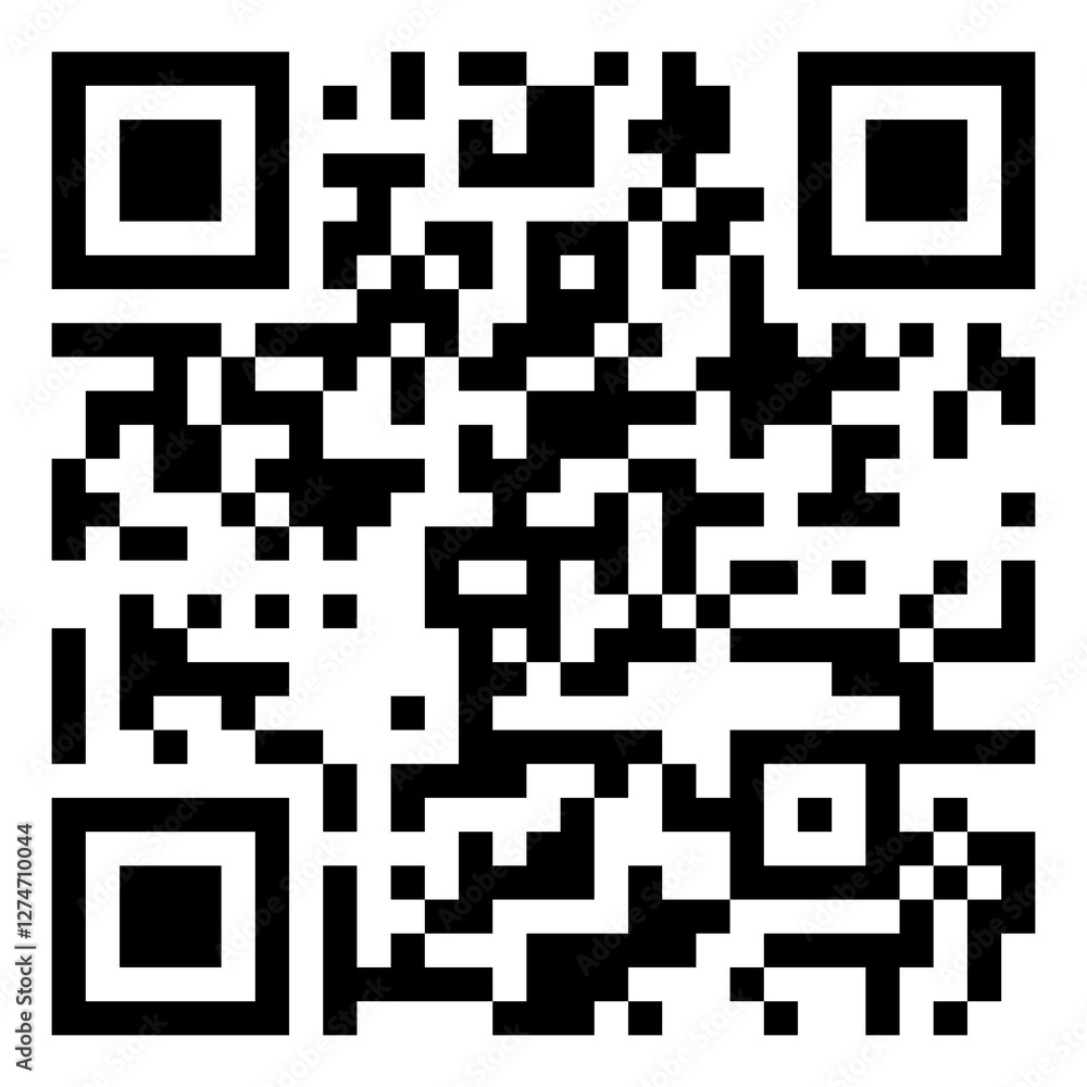 QR code that, when scanned, displays the words "You`re invited! Let`s ...