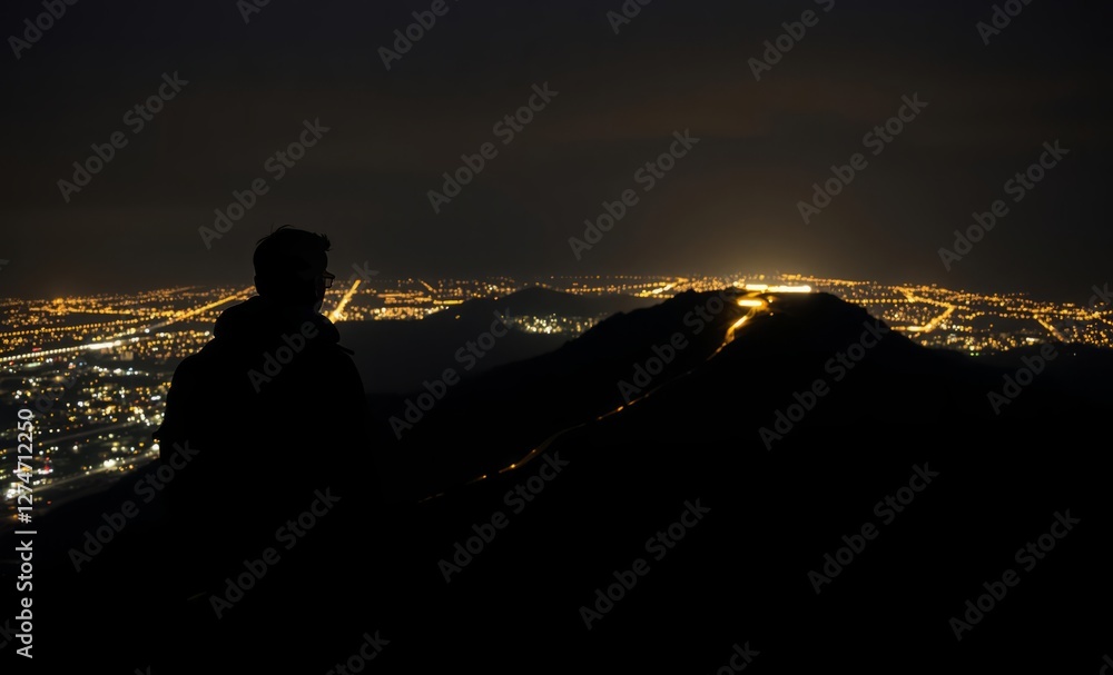 Traveller on the hilltop East Asian china japan japanese asian korea ...