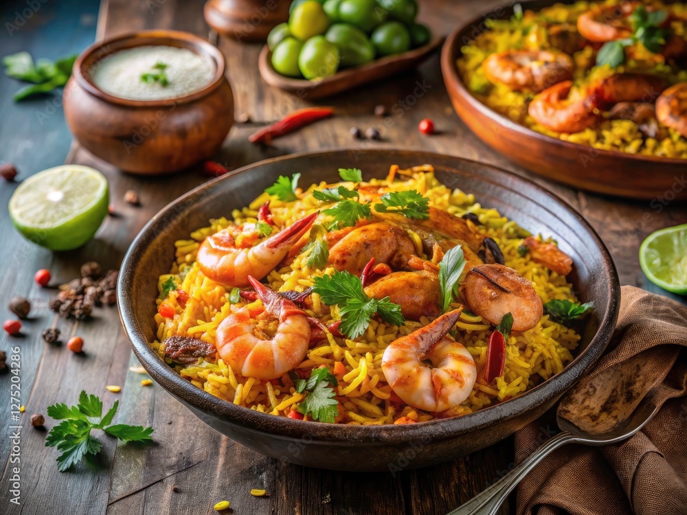 High-resolution shrimp biryani photos â€“ 4K quality. Download now for ...