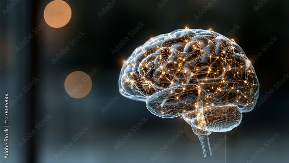 The frontal lobe's external cerebral connections and plexus lines ...