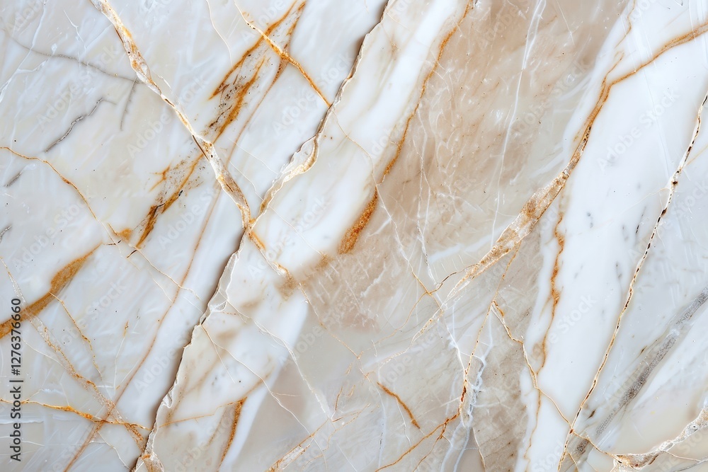 Elegant marble texture with golden veins in a neutral color palette for ...