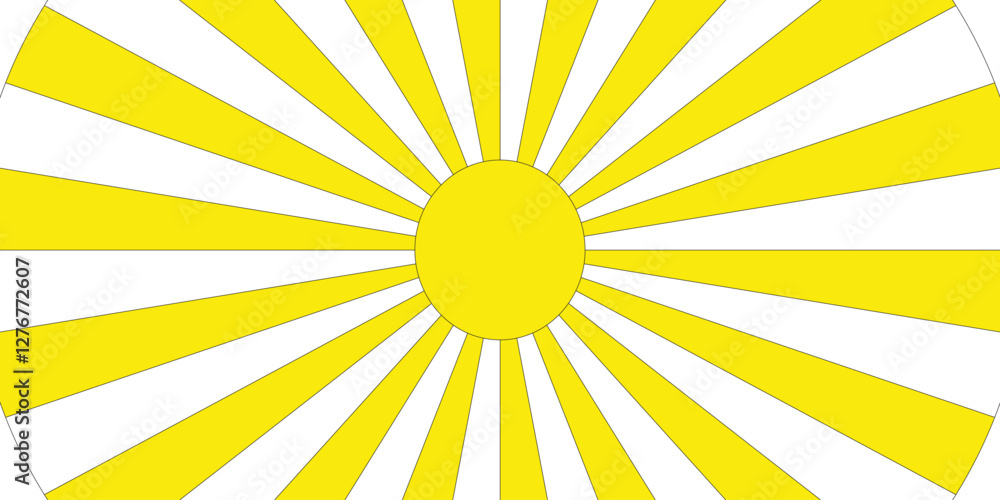 Yellow sun in simple style. Yellow Sunburst Pattern Background Modern ...