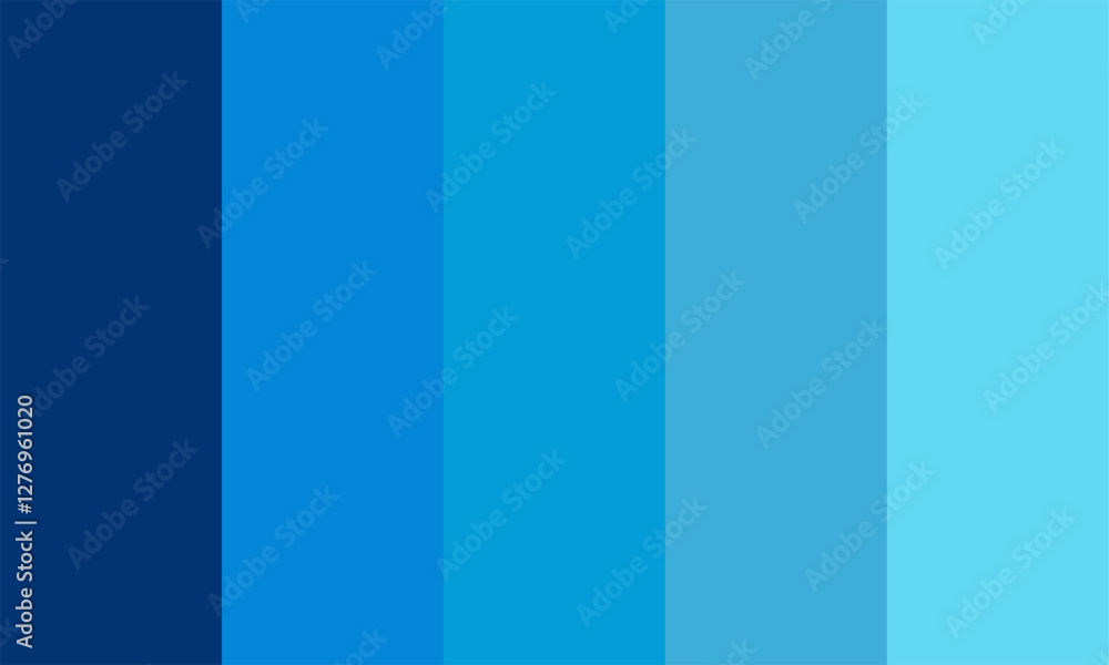 Five color palettes for coloring your designs. Stock Vector | Adobe Stock