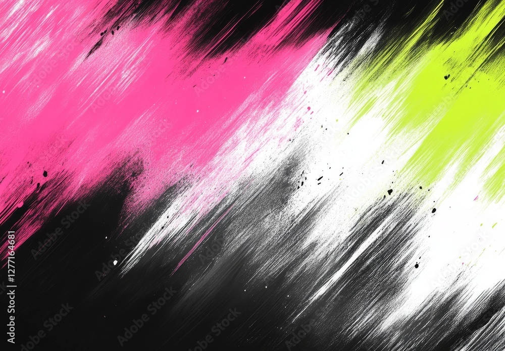 Curved horizontal lines set against a black background. The lines start ...